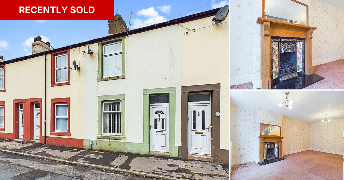 2 bed terraced house for sale in Blackburn Street, Workington, CA14 ...